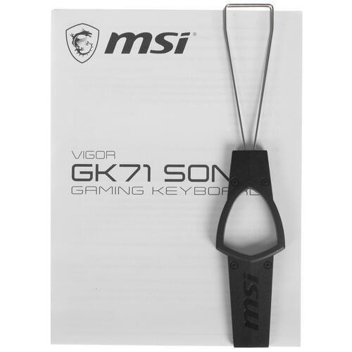 Купить Клавиатура проводная MSI Vigor GK71 SONIC в Севастополе ...